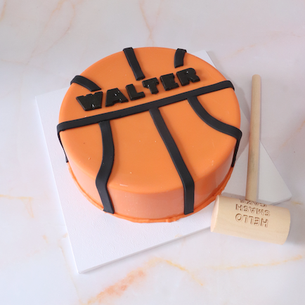 Basketball Smash Cake – Hello Smash Cake