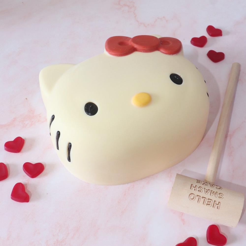 Kitty Smash Cake – Hello Smash Cake