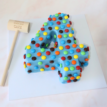 Number Smash Cake – Hello Smash Cake