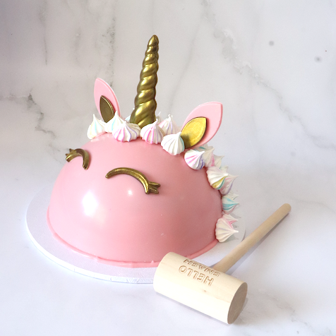 Pink Unicorn Smash Cake – Hello Smash Cake