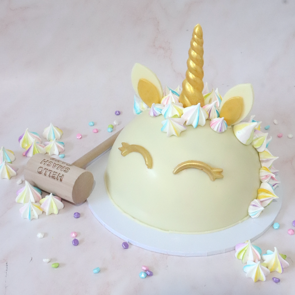 Unicorn Smash Cake – Hello Smash Cake